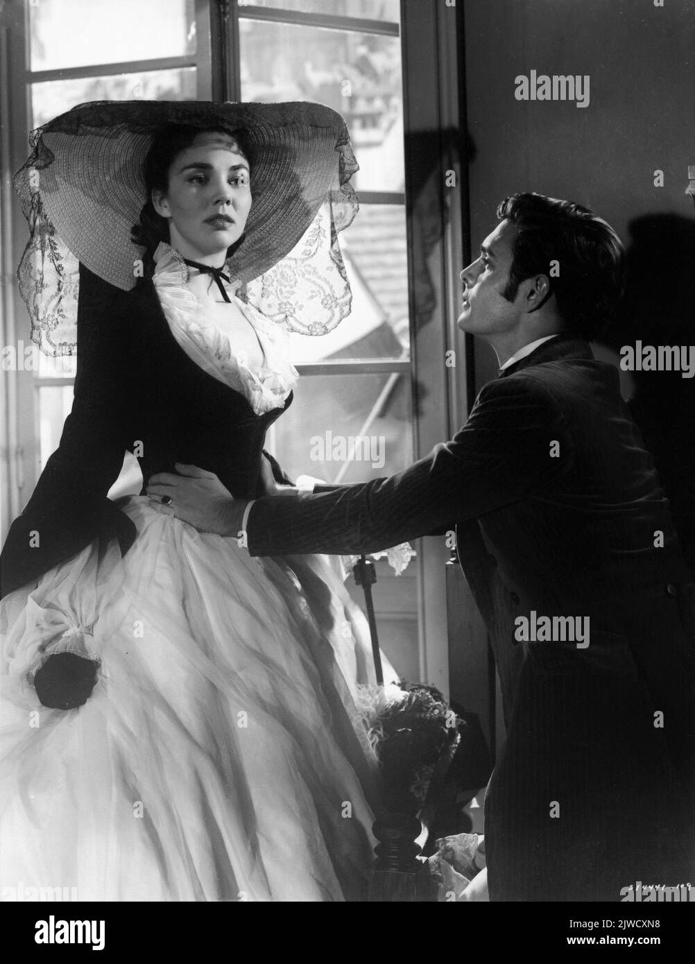 JENNIFER JONES and LOUIS JOURDAN in MADAME BOVARY 1949 director ...