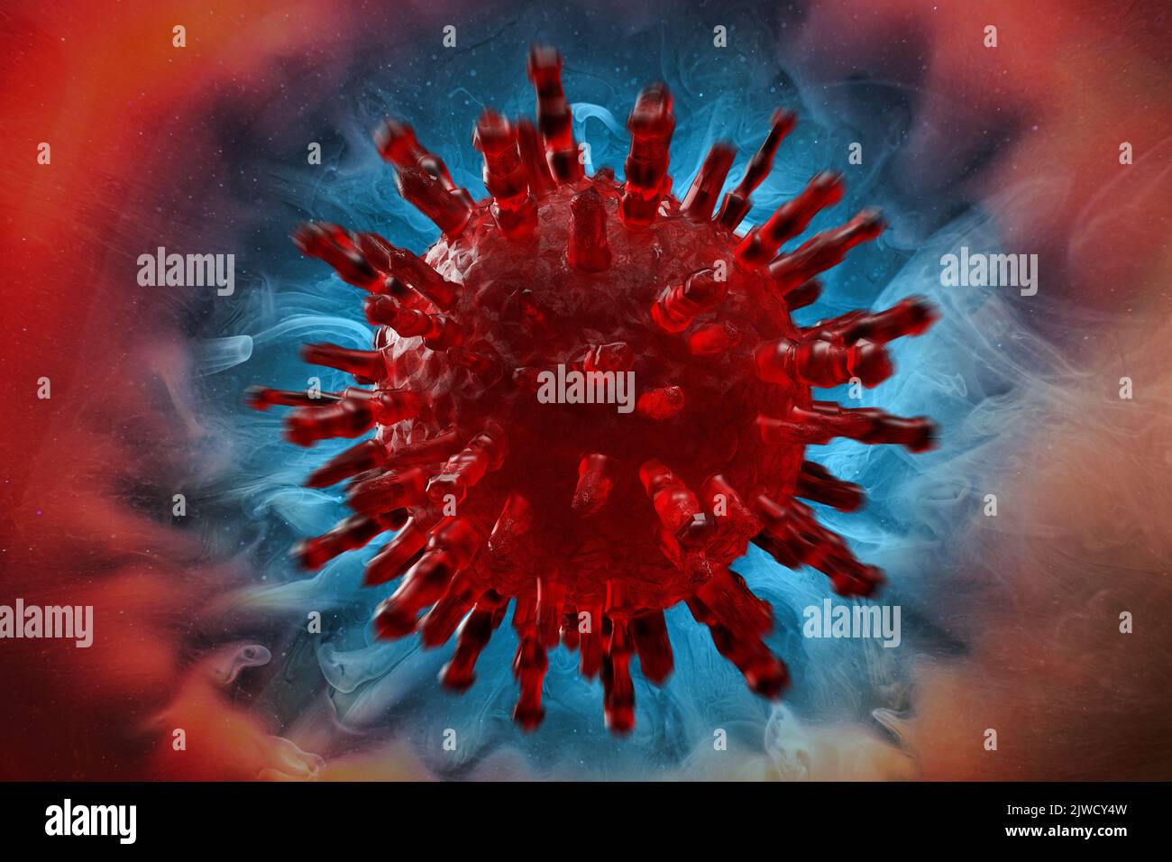 coronavirus global hazard virus 3d rendering Stock Photo - Alamy