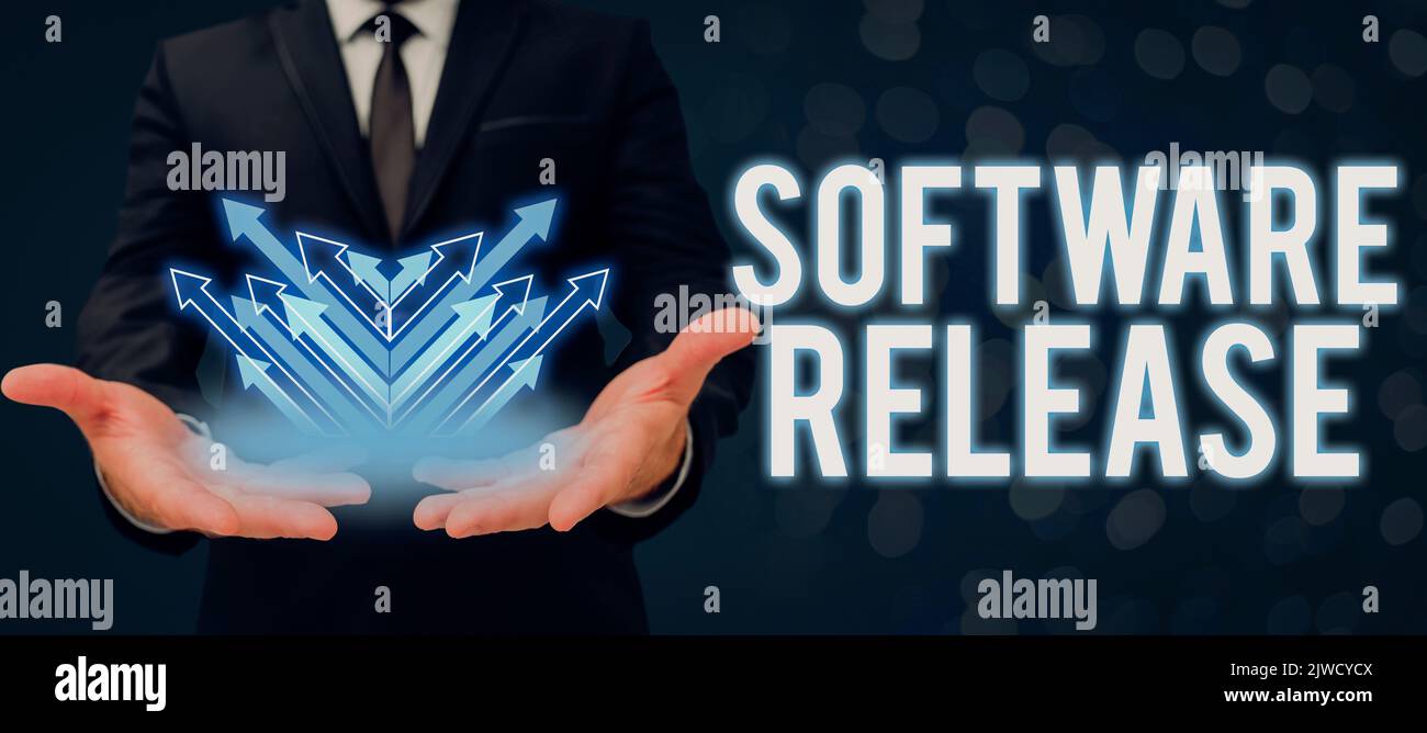 Writing displaying text Software Releasesum of stages of development ...