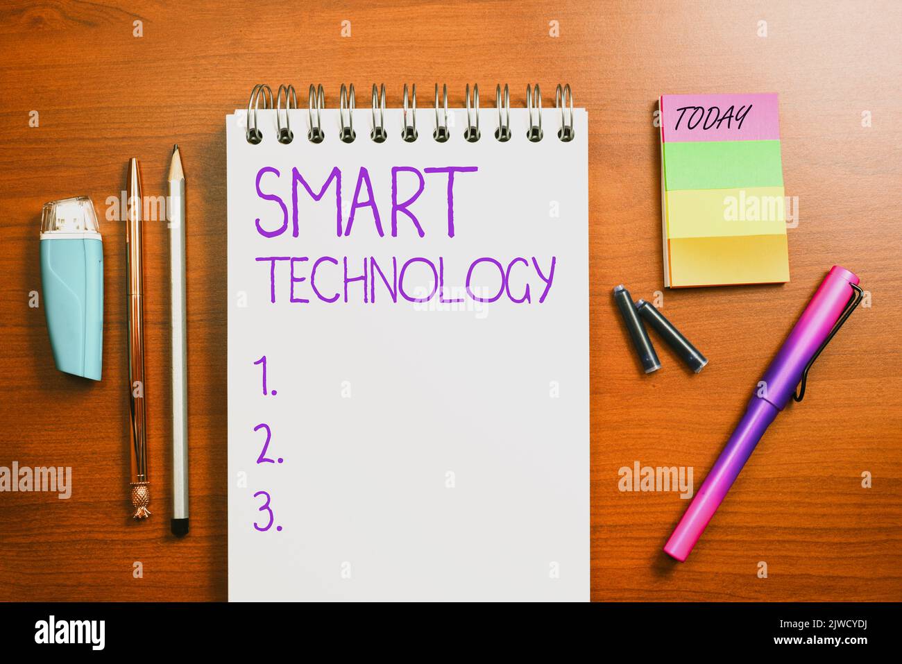 Text showing inspiration Smart Technologygadgets or device that has a ...
