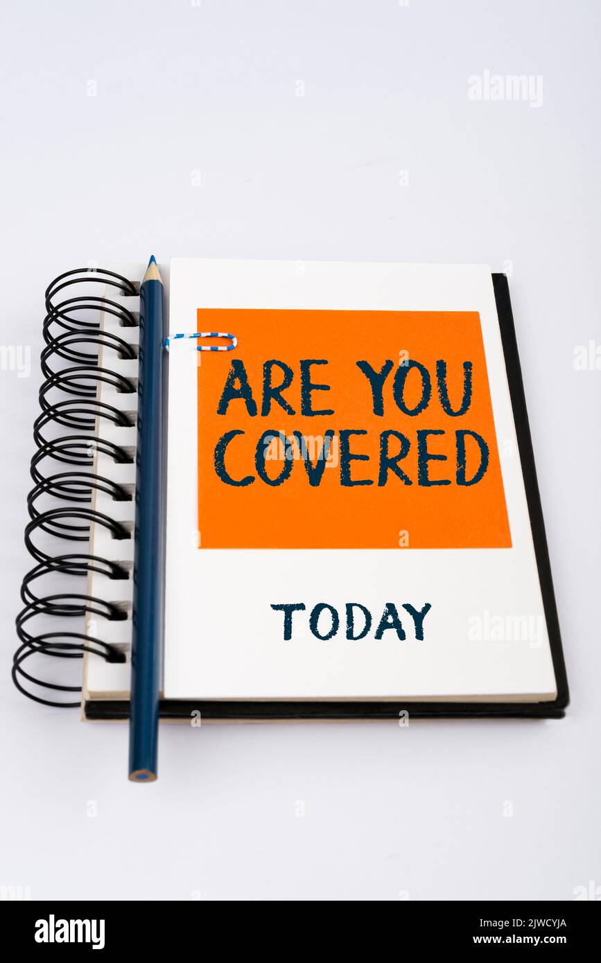 Inspiration showing sign Are You CoveredAsking about how medications ...