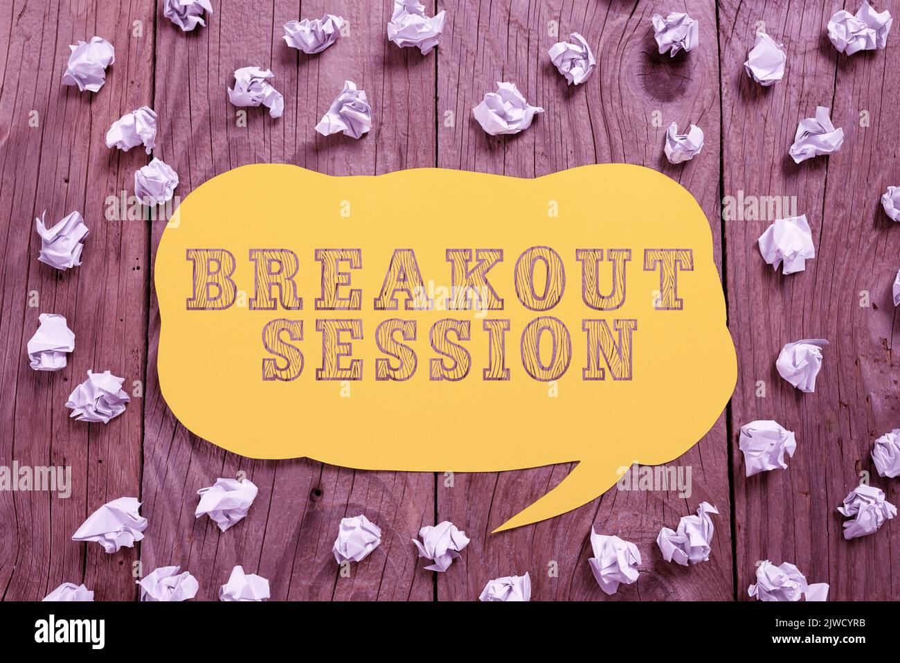 Text caption presenting Breakout Sessionworkshop discussion or ... Text caption presenting Breakout Sessionworkshop discussion or ...