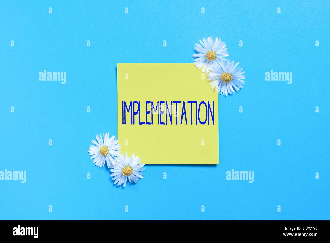 Inspiration Showing Sign Implementationthe Process Of Making Something Active Or Effective