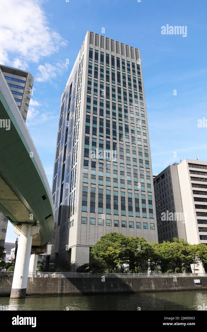 A general view of Nakanoshima Central Tower building that houses Daiko ...