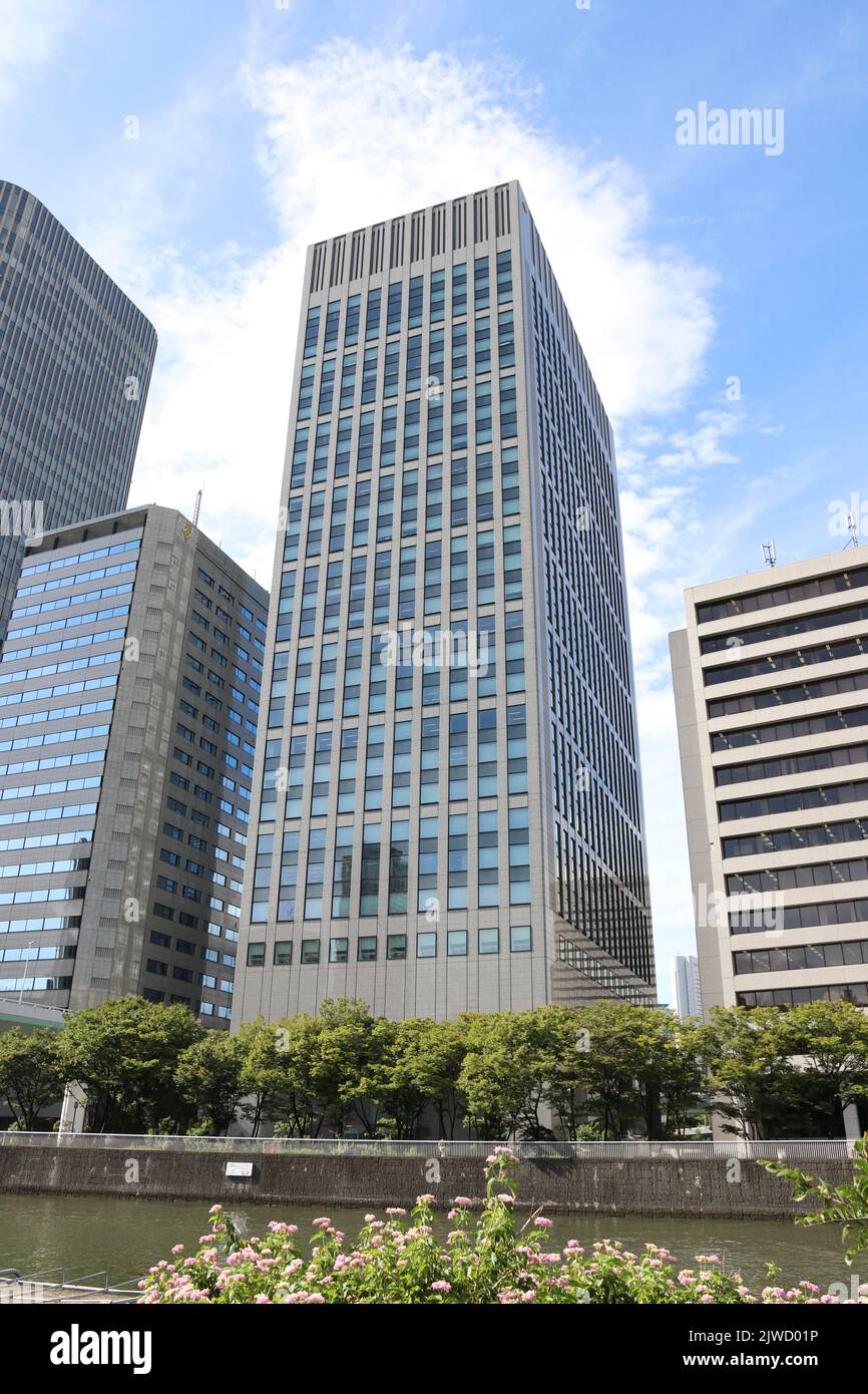 A general view of Nakanoshima Central Tower building that houses Daiko ...