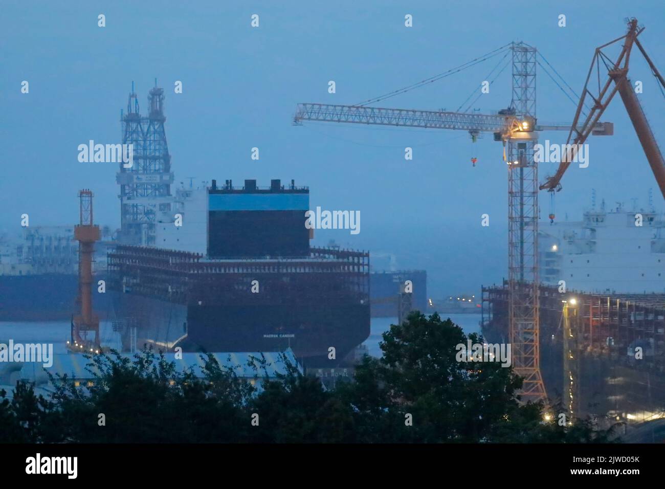 September 5, 2022, GEOJE, GYEONGNAM, SOUTH KOREA: Sep 5, 2022-Geoje, South Korea-General seen ...