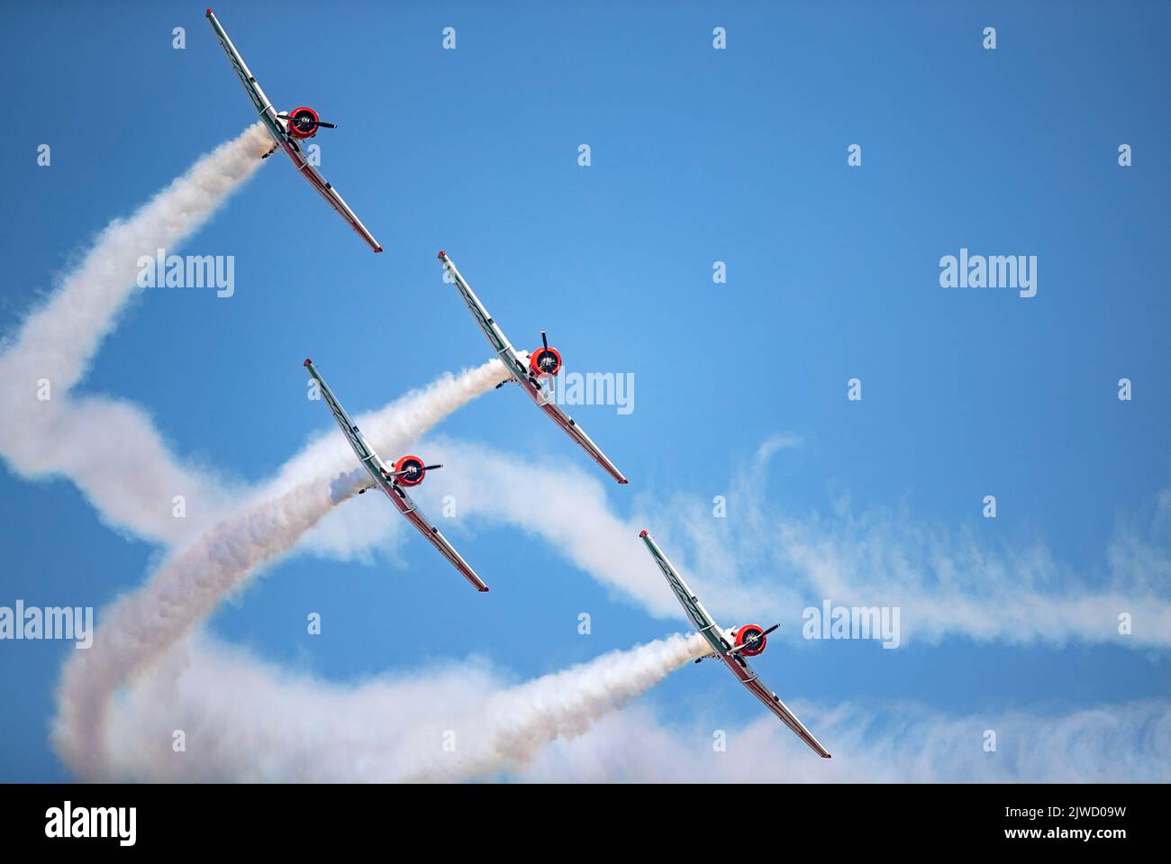 Johannesburg, South Africa. 4th Sep, 2022. Aircraft perform during the ...