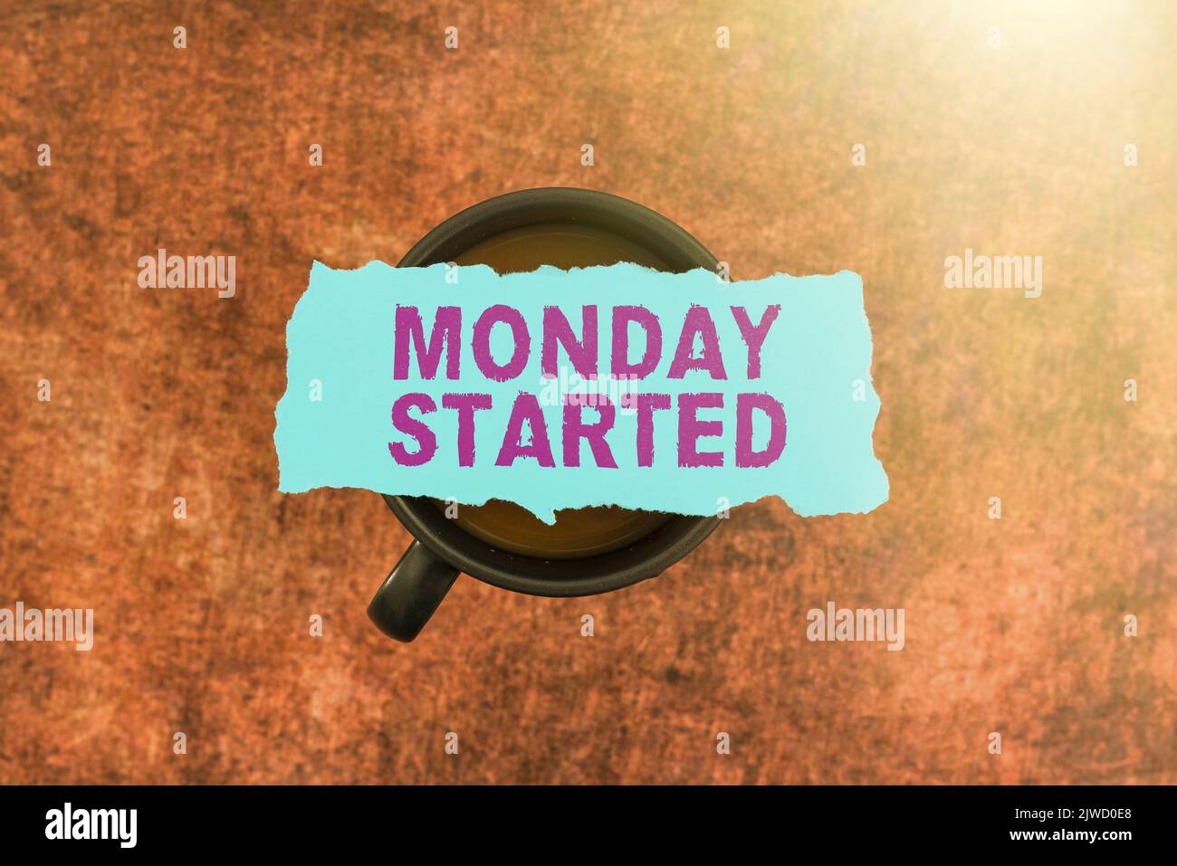 Inspiration showing sign Monday Startedgetting ready for new week Rest ...