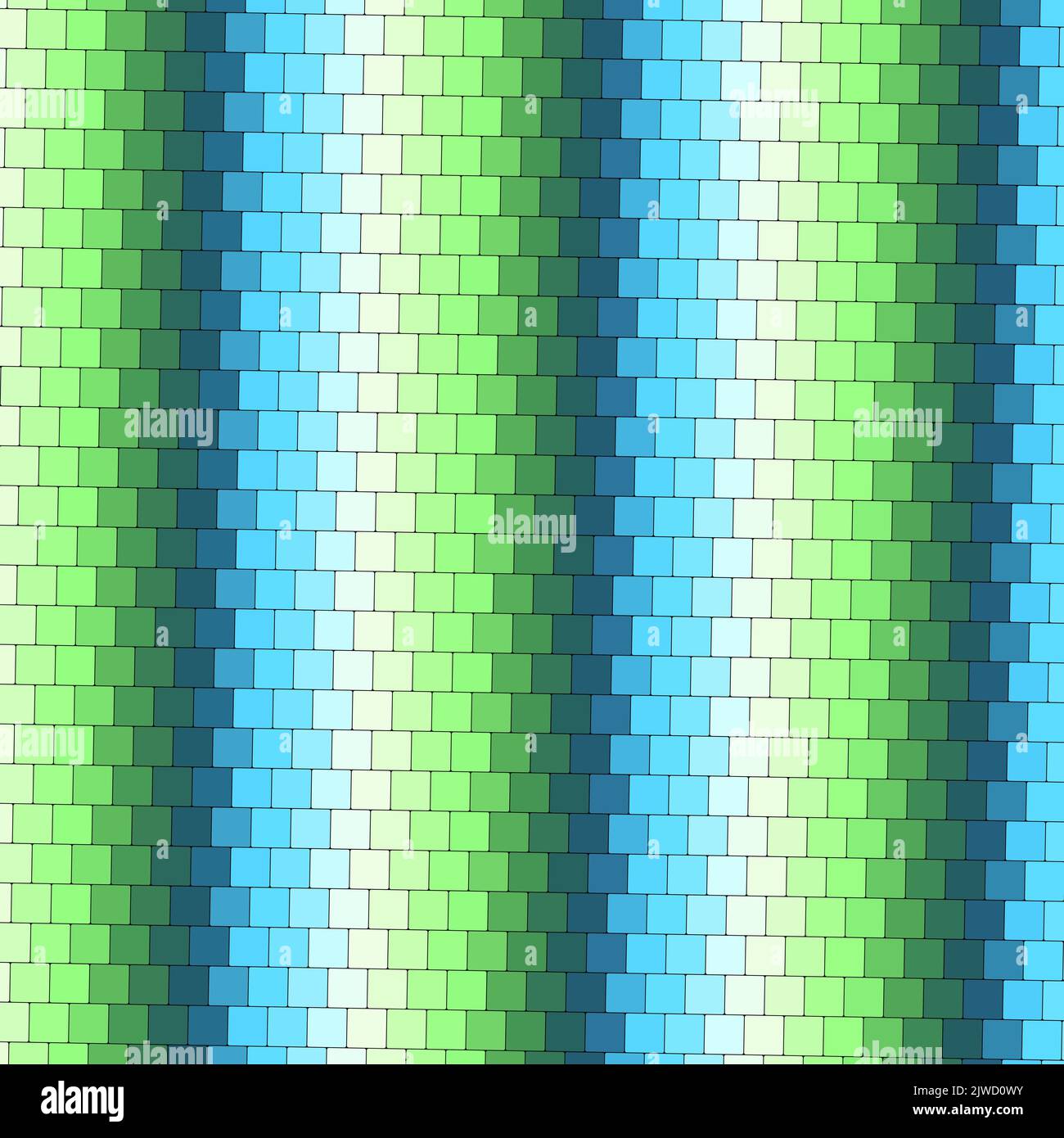 abstract squared Colorful palette brick wall texture background with ...
