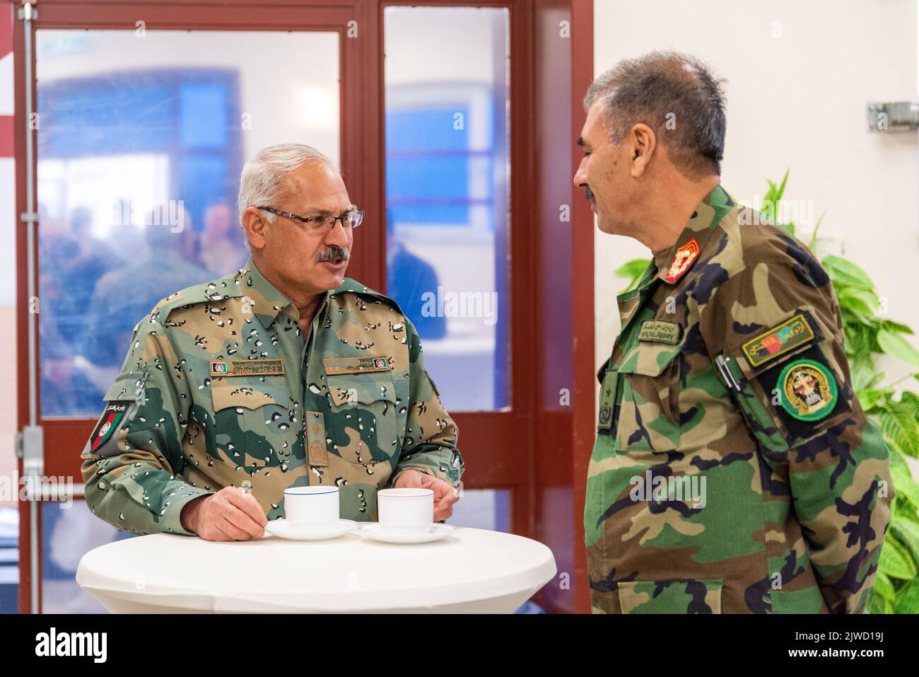 Bundeswehr in Afghanistan - Camp Marmal in Masar-e Sharif Stock Photo ...