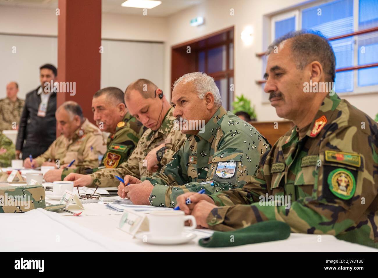 Bundeswehr in Afghanistan - Camp Marmal in Masar-e Sharif Stock Photo ...