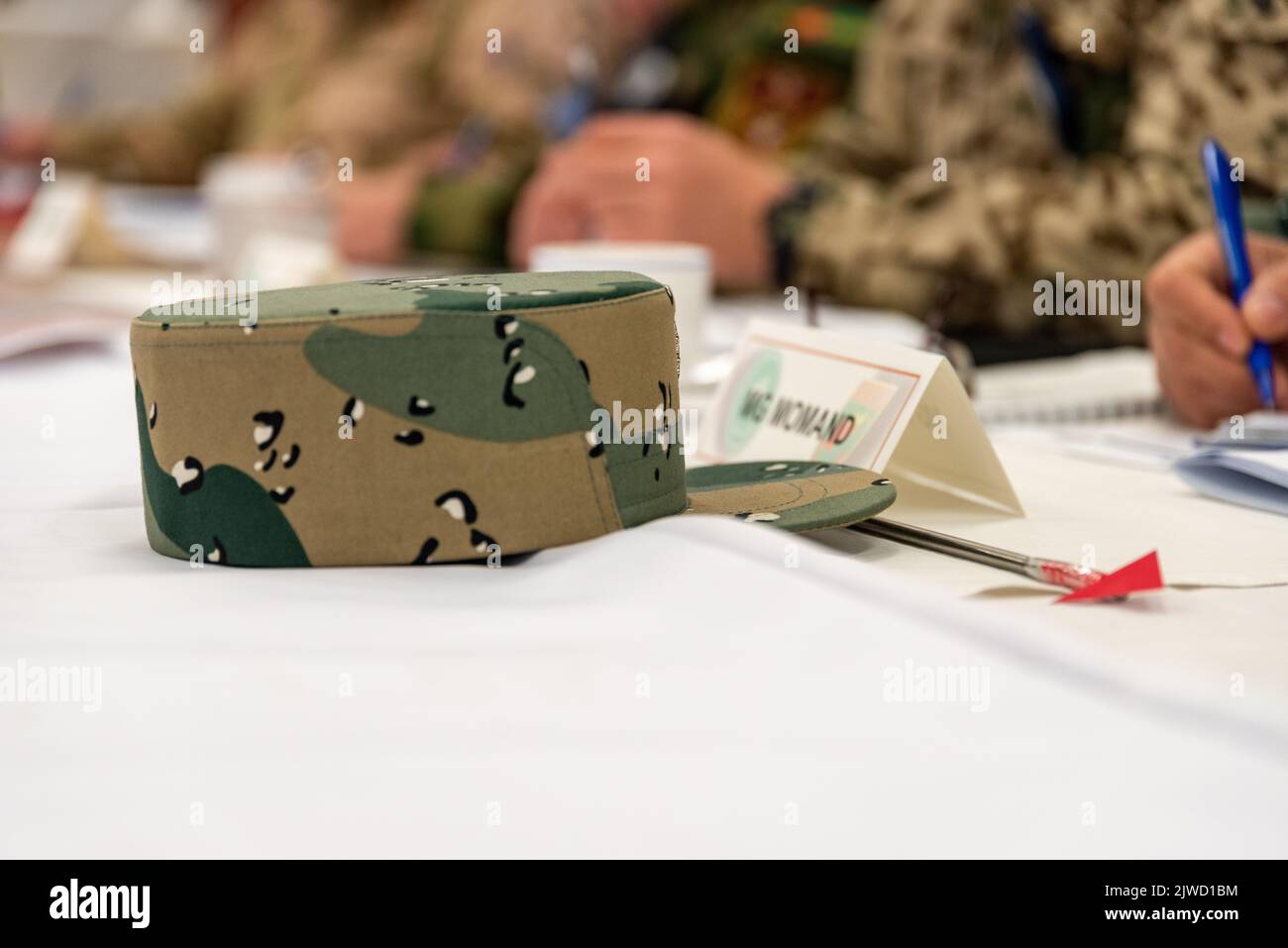 Bundeswehr in Afghanistan - Camp Marmal in Masar-e Sharif Stock Photo ...