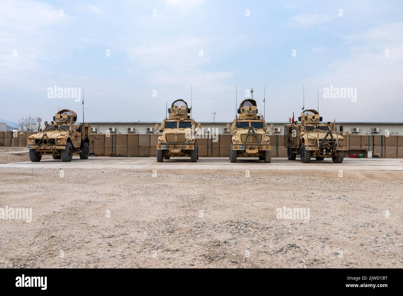 Bundeswehr in Afghanistan - Camp Marmal in Masar-e Sharif Stock Photo ...