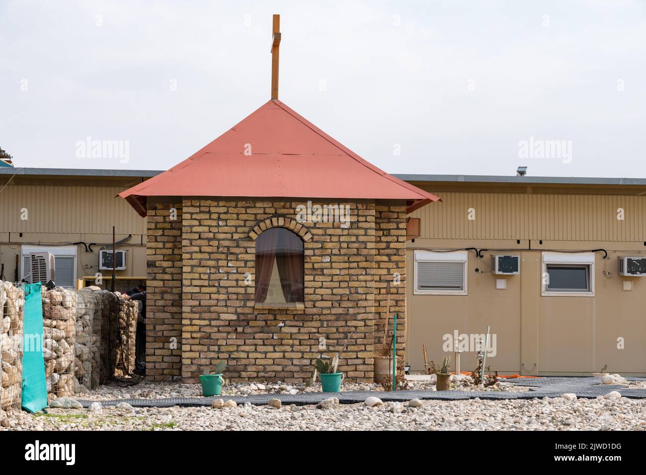 Bundeswehr in Afghanistan - Camp Marmal in Masar-e Sharif Stock Photo ...