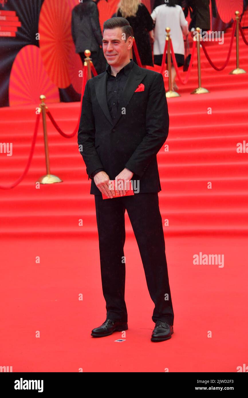 Moscow. The actor Dmitry Dyuzhev at the closing ceremony of the 44th ...