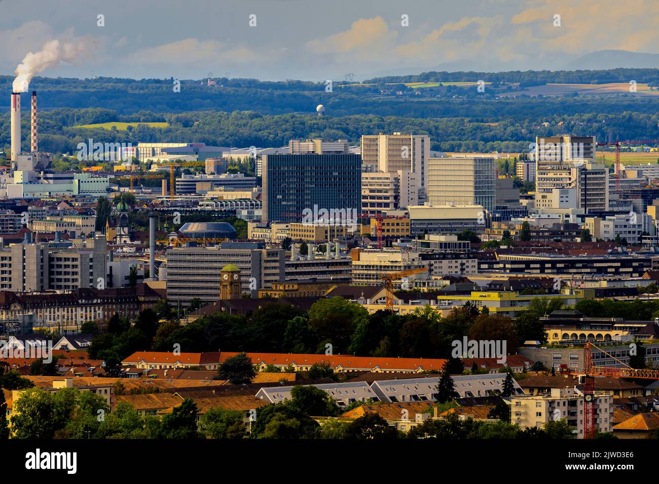 Germany france switzerland border hi-res stock photography and images ...