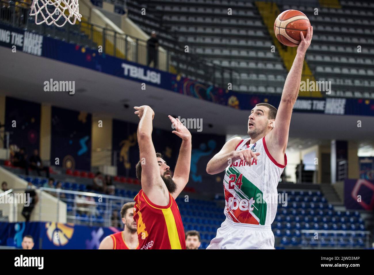 Tbilisi, Georgia, 4th September 2022. Andrey Ivanov of Bulgaria in ...