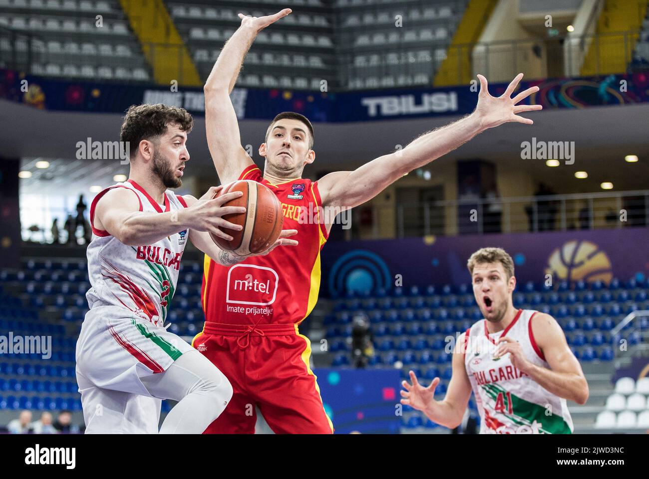 Tbilisi, Georgia, 4th September 2022. Deyan Karamfilov of Bulgaria ...