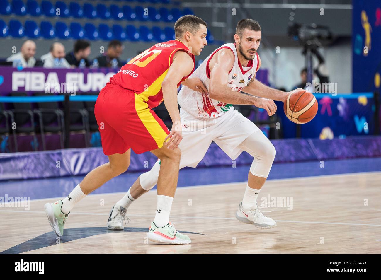 Tbilisi, Georgia, 4th September 2022. Pavlin Ivanov of Bulgaria in ...