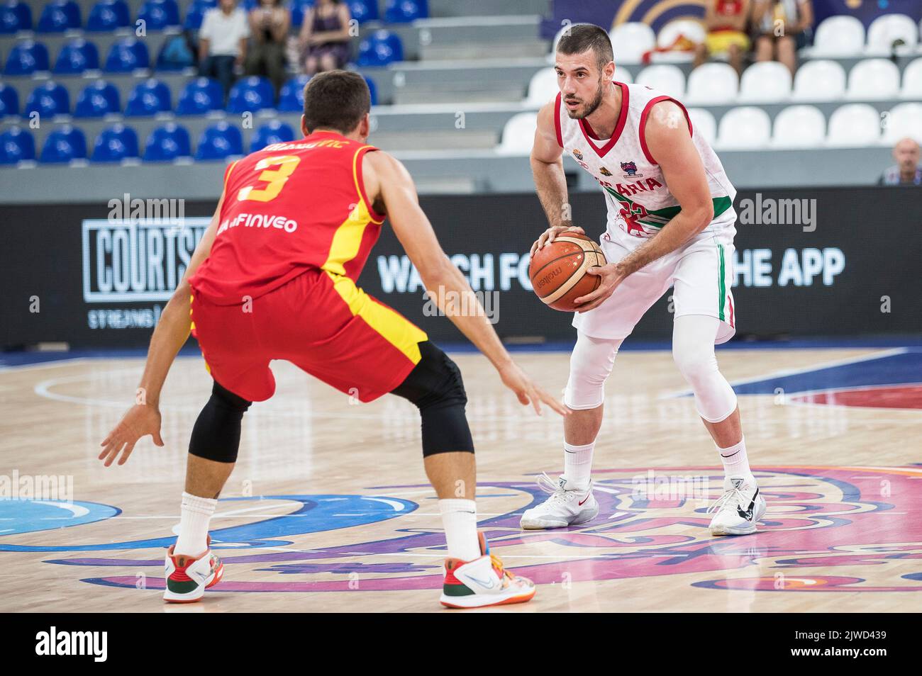Tbilisi, Georgia, 4th September 2022. Pavlin Ivanov of Bulgaria in ...