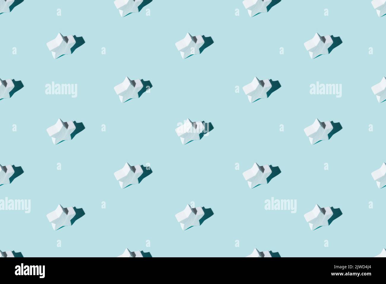 star pattern blue seamless background rate white Stock Photo - Alamy