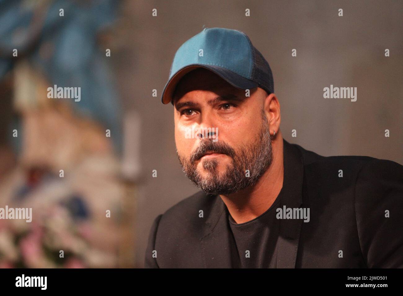 Kermesse titled UN BORGO DI LIBRI,guest Marco D'Amore,actor of tv ...