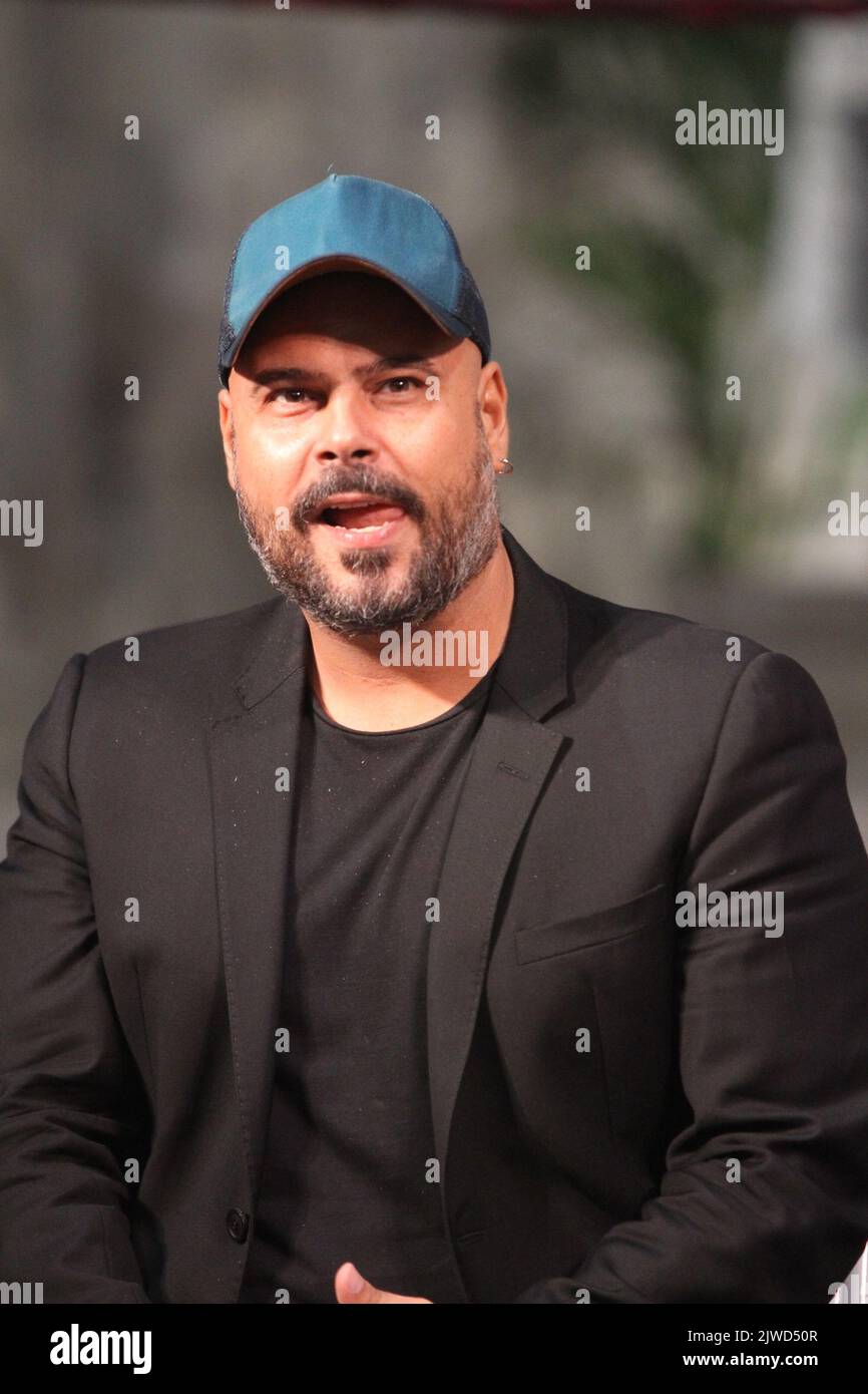 Kermesse titled UN BORGO DI LIBRI,guest Marco D'Amore,actor of tv ...