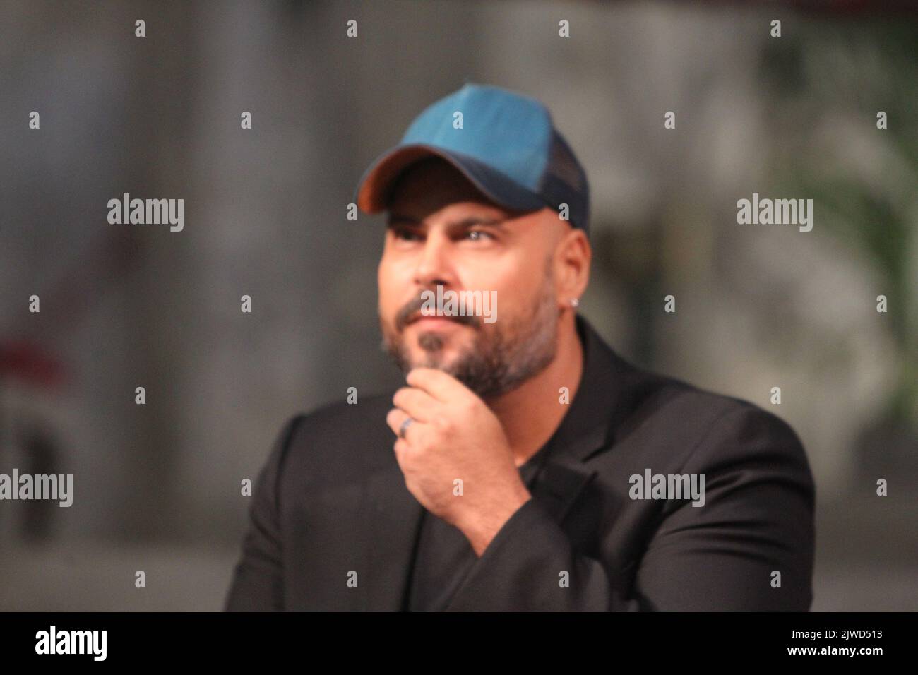 Kermesse titled UN BORGO DI LIBRI,guest Marco D'Amore,actor of tv ...