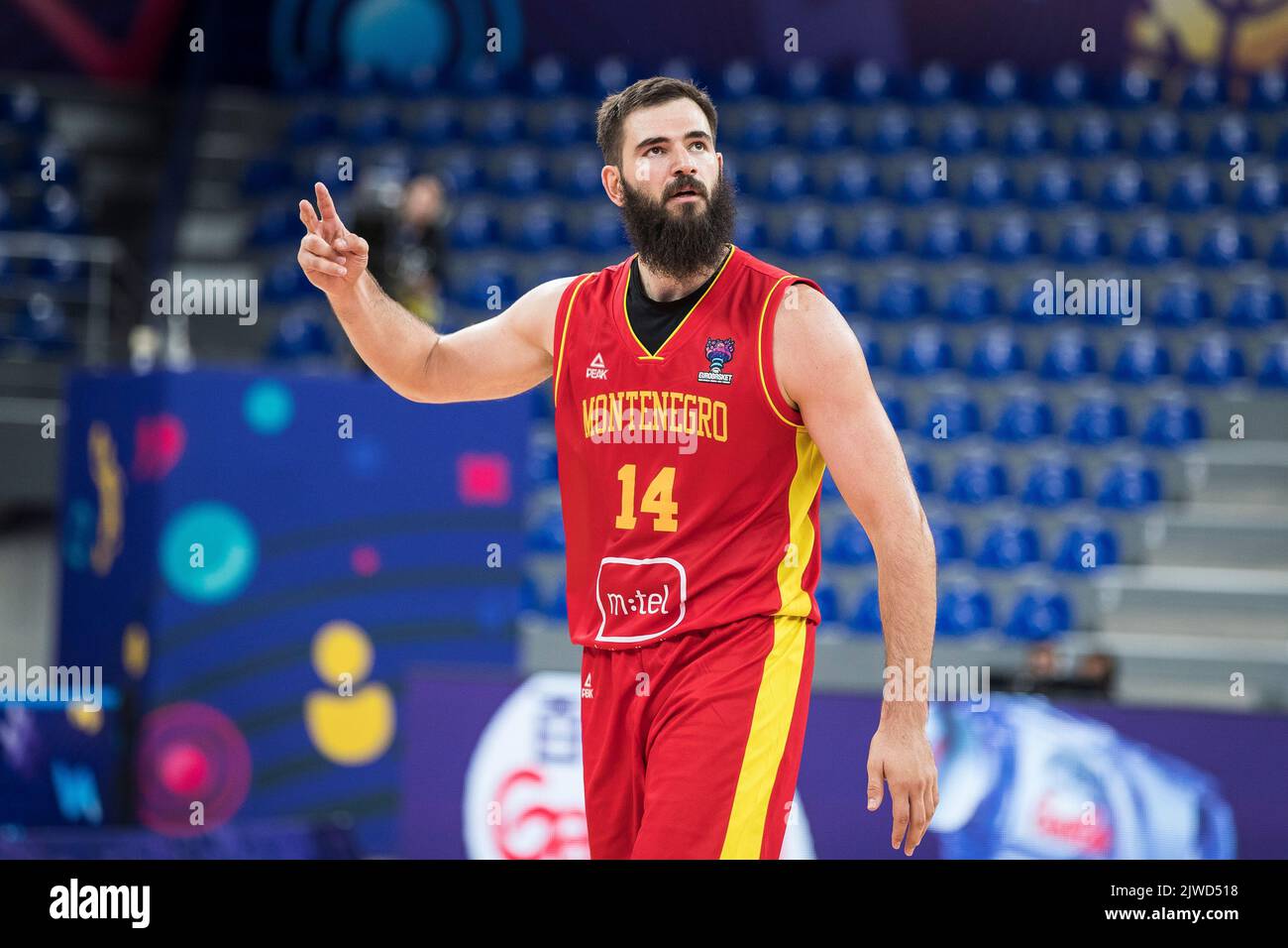Tbilisi, Georgia, 4th September 2022. Bojan Dubljevic of Montenegro ...