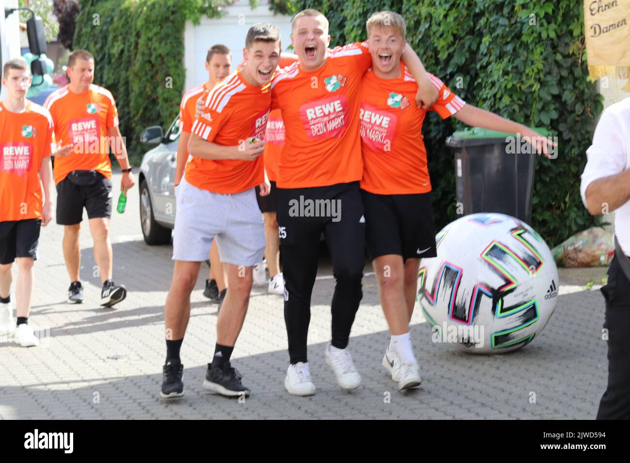 Participant of the Big parade in "Grone Fair 2022" organized in Gorne ...