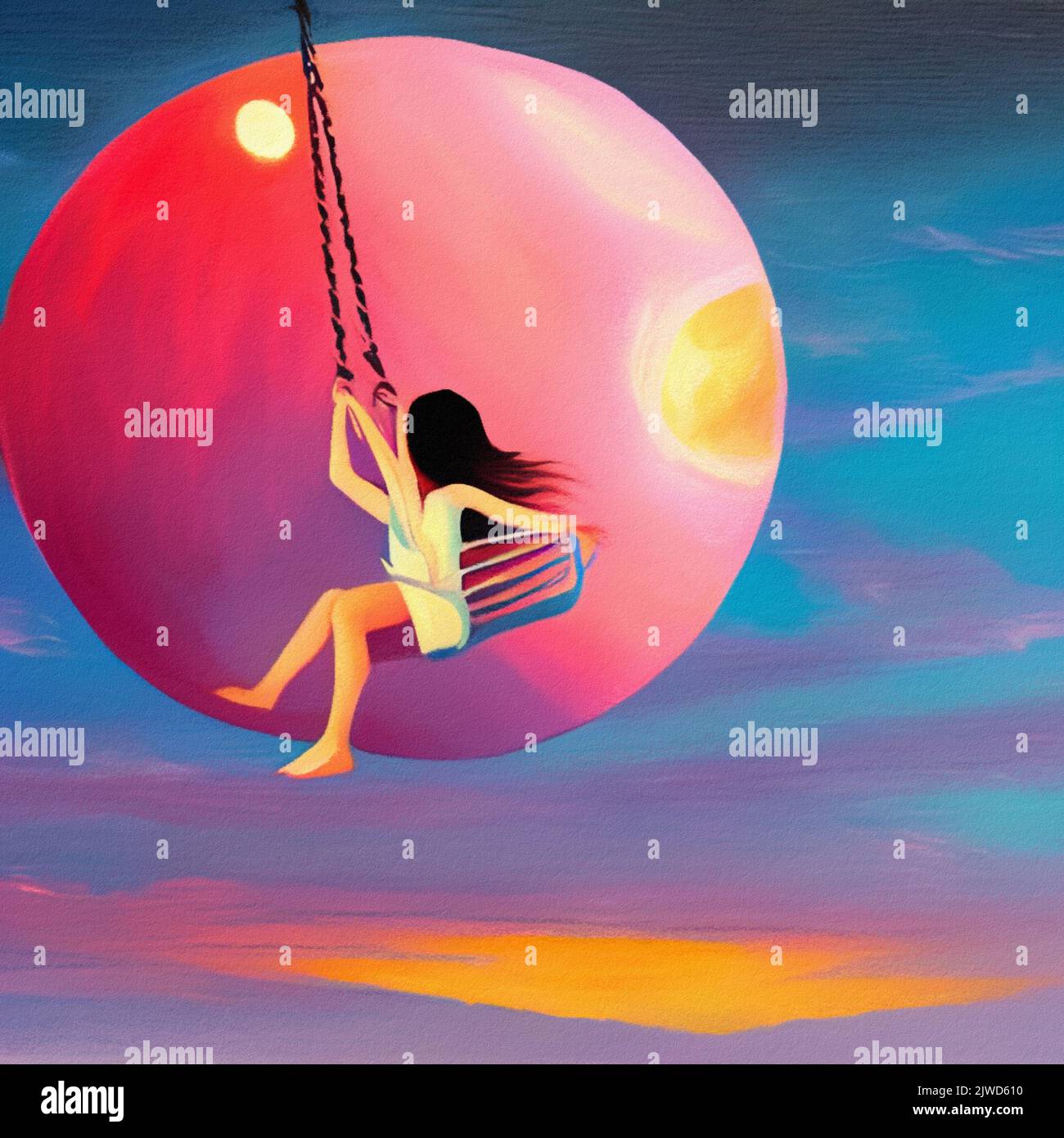 Female explorer painting hi-res stock photography and images - Alamy