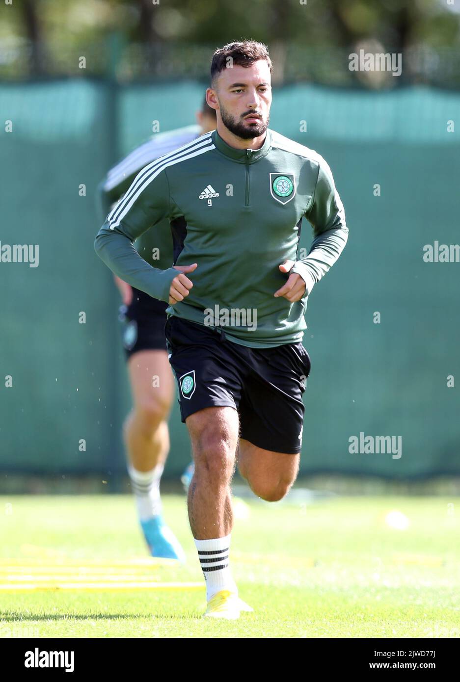 Celtic's Sead Haksabanovic during a training session at the Lennoxtown ...