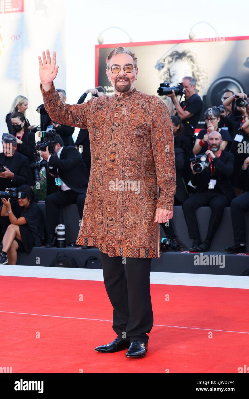 VENICE, ITALY - SEPTEMBER 02: Kabir Bedi attends 'Bones and all' Red ...