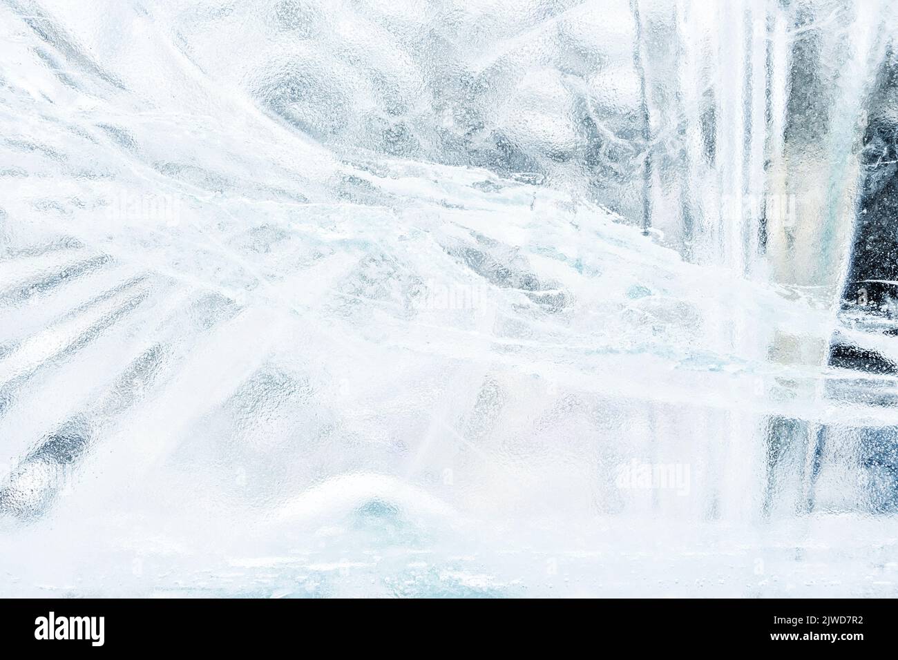 Ice texture background. Textured cold frosty surface of ice Stock Photo ...