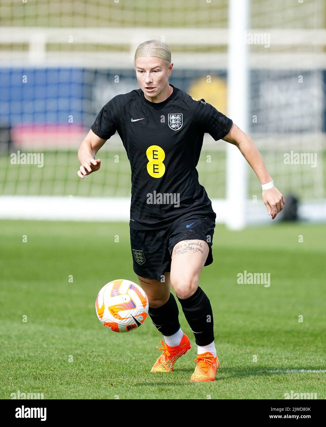 England's Bethany England during a training session at St. George's ...