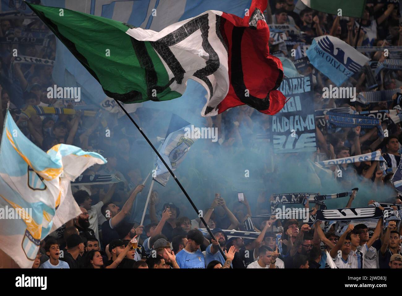 Lazio fans hi-res stock photography and images - Alamy