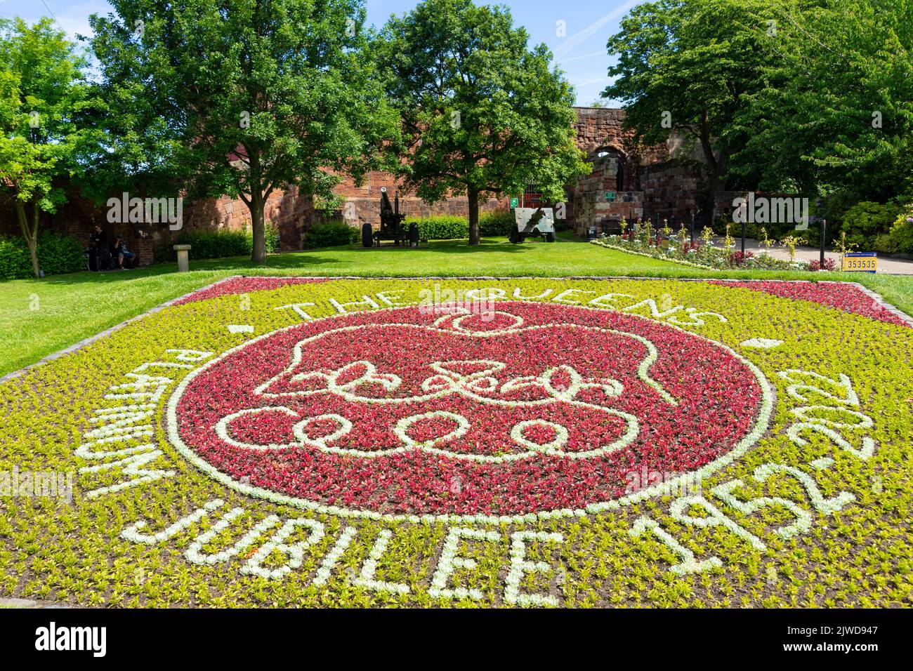 Jubilee flower beds hi-res stock photography and images - Alamy