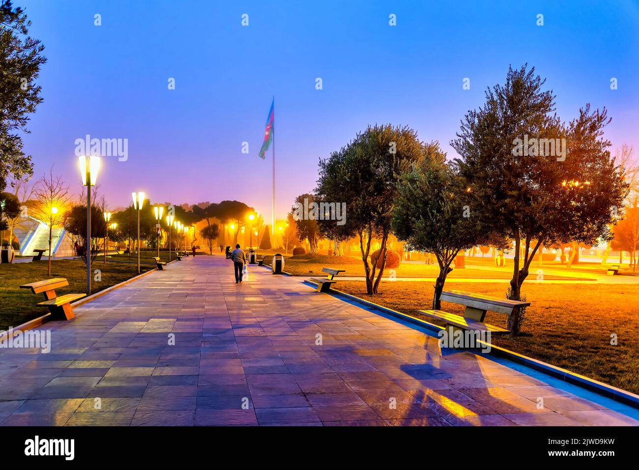 Azerbaijani landmarks hi-res stock photography and images - Alamy