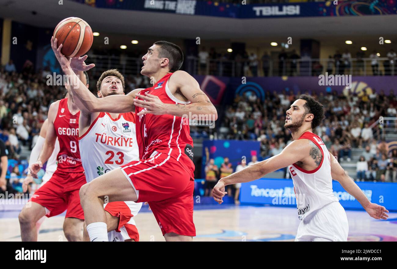 Tbilisi, Georgia, 4th September 2022. Rati Andronikashvili of Georgia ...