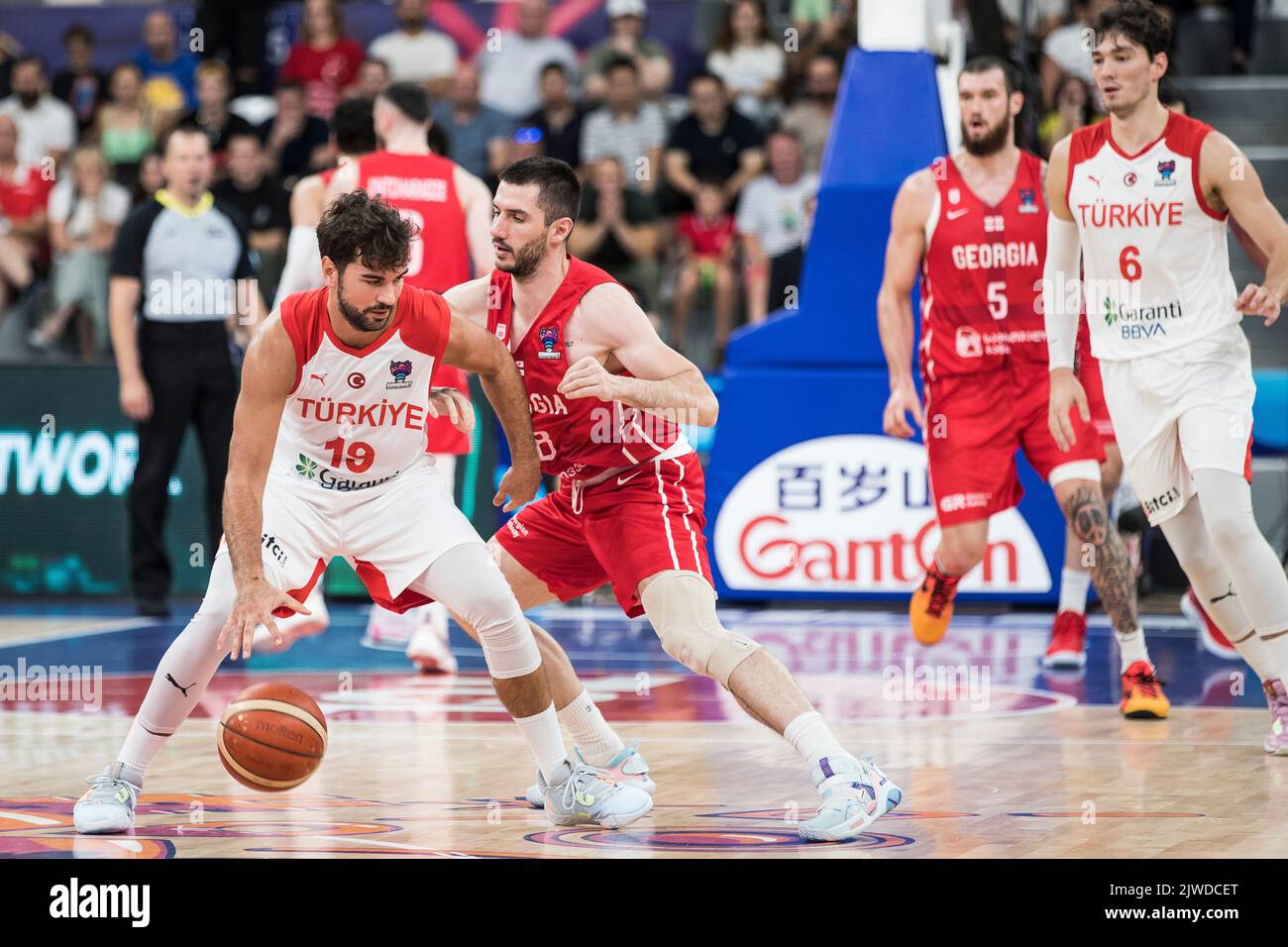 Tbilisi, Georgia, 4th September 2022. George Tsintsadze of Georgia ...