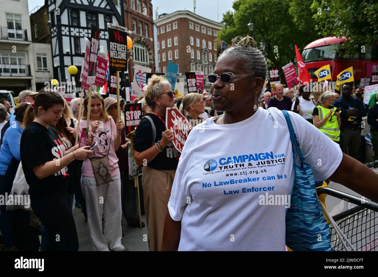 Stop rwanda offshore detention hi-res stock photography and images - Alamy