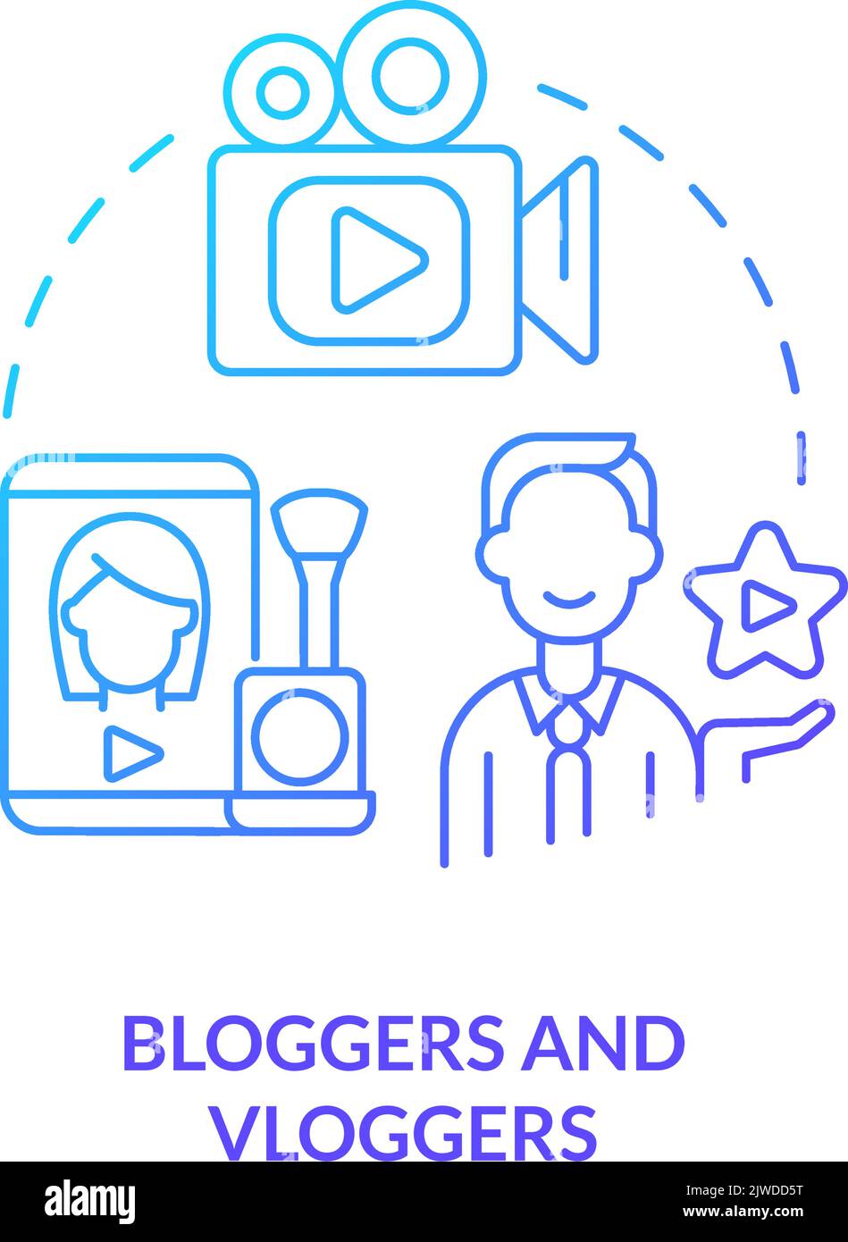 Influencer bloggers Cut Out Stock Images & Pictures - Alamy