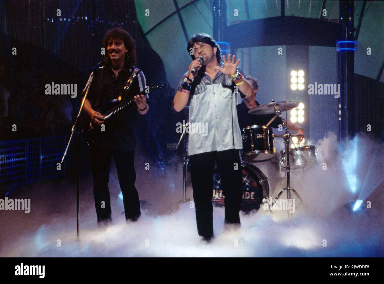Hoi, österreichische Pop Band mit Sänger Freddy Pfister, Auftritt in ...