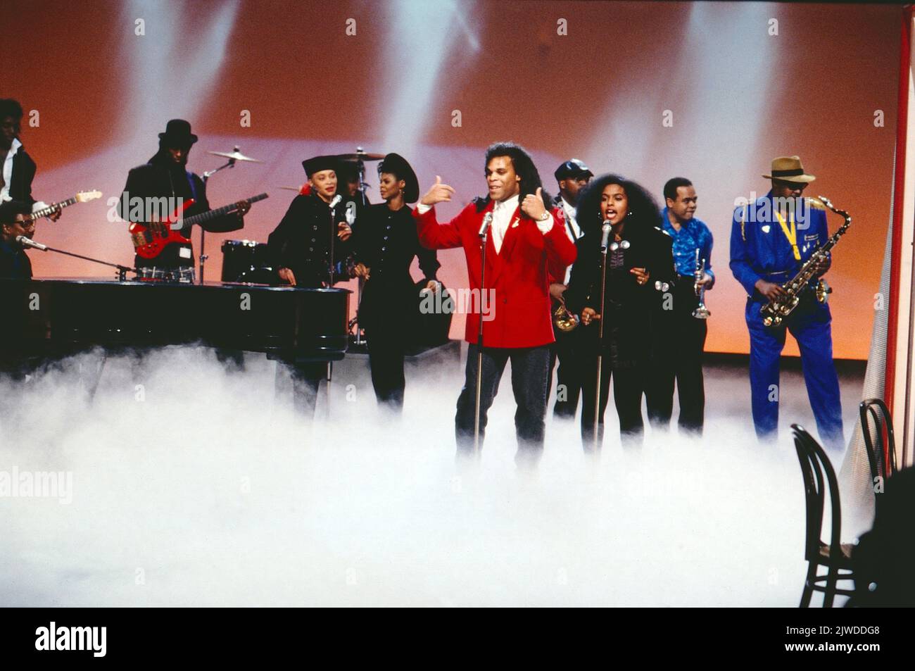 The Real Milli Vanilli, Dance-Pop und Hip Hop Gruppe, auch bekannt als ...