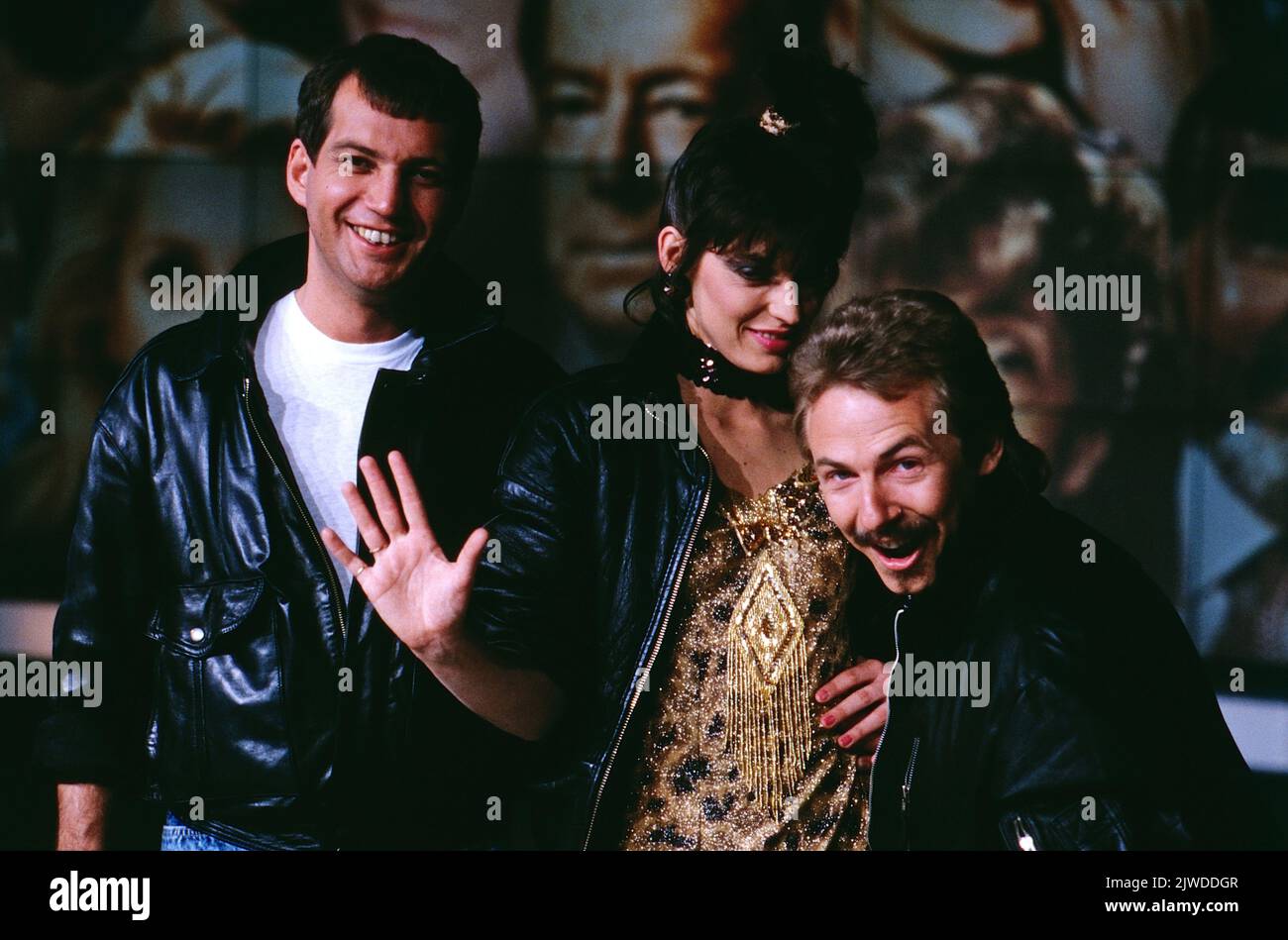 Musikgruppe Milkshake, Deutschland, 1987. Music group Milkshake ...