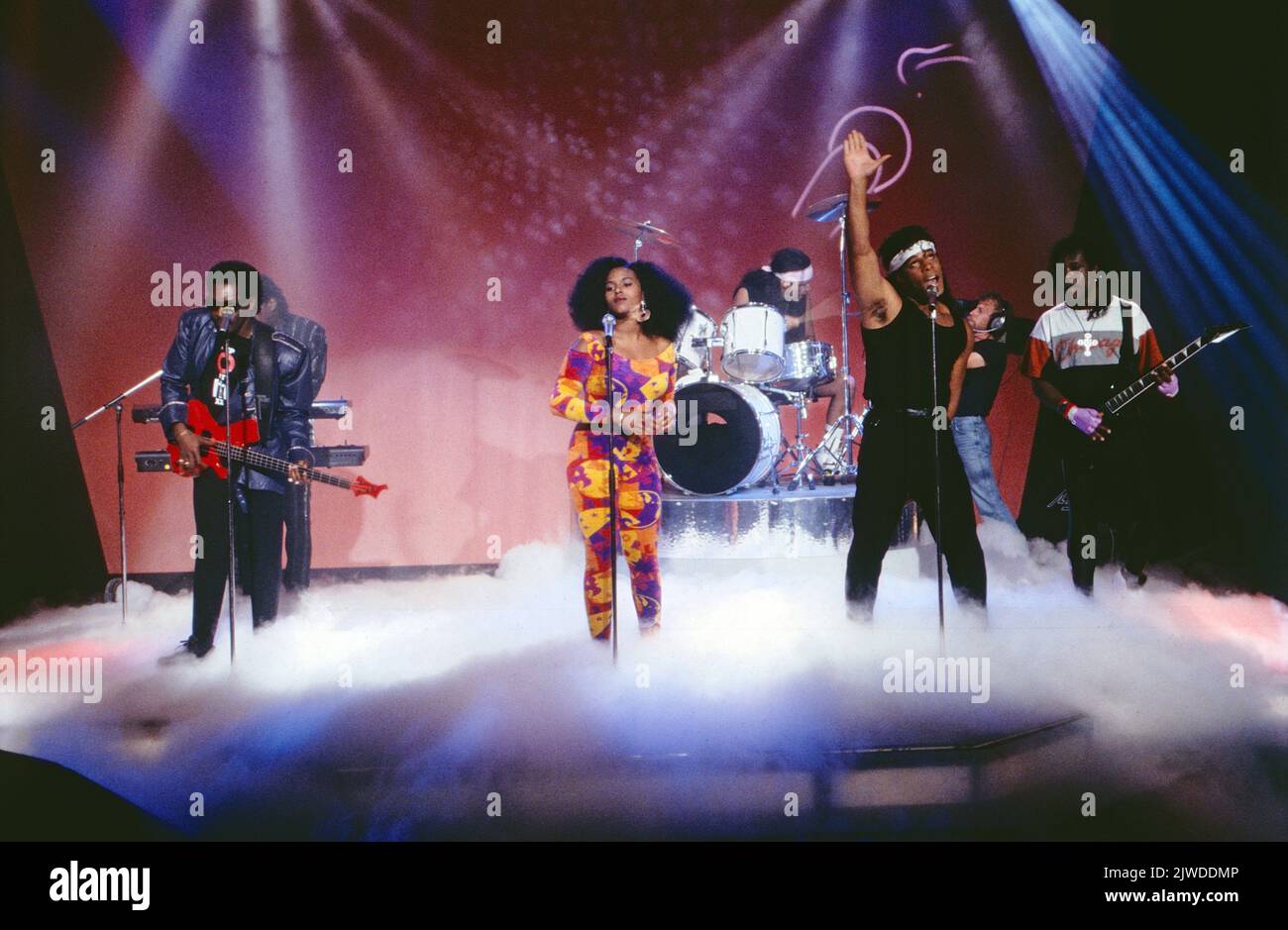 The Real Milli Vanilli, Dance-Pop und Hip Hop Gruppe, auch bekannt als ...