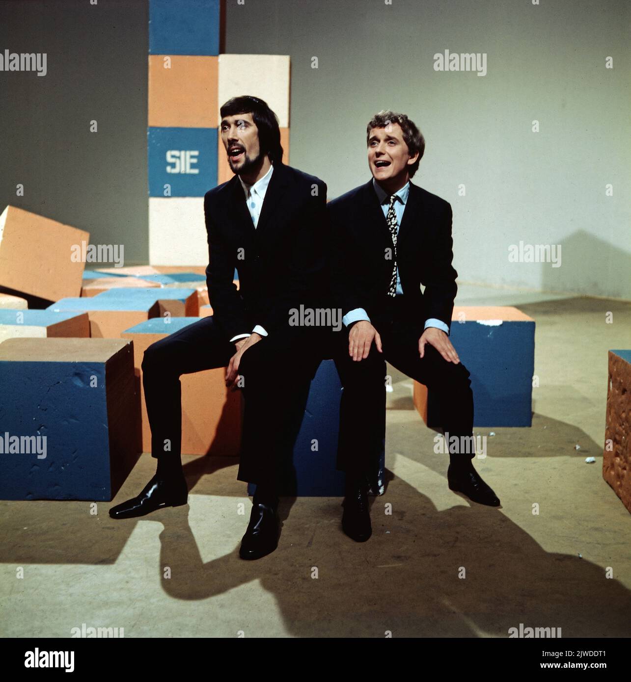 David and Jonathan, englisches Pop Duo, Roger Cook und Roger Greenaway ...