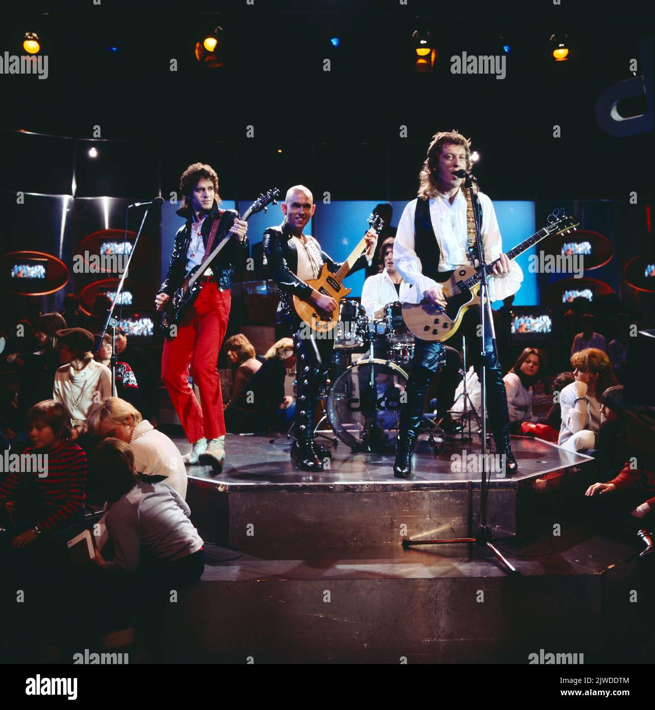Disco, ZDF Musiksendung, Auftritt von Slade, englische Glam Rock und ...