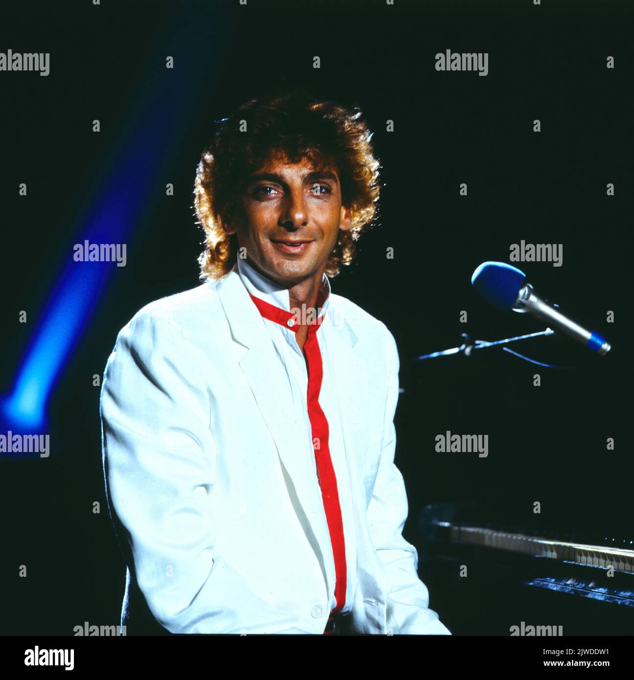 Barry Manilow, berühmter amerikanischer Pop Sänger und Musiker, TV ...