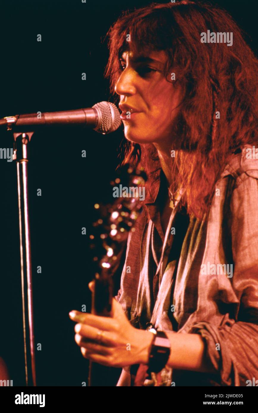 Patti Smith, amerikanische Punk und Rock Sängerin, gilt als Godmother ...